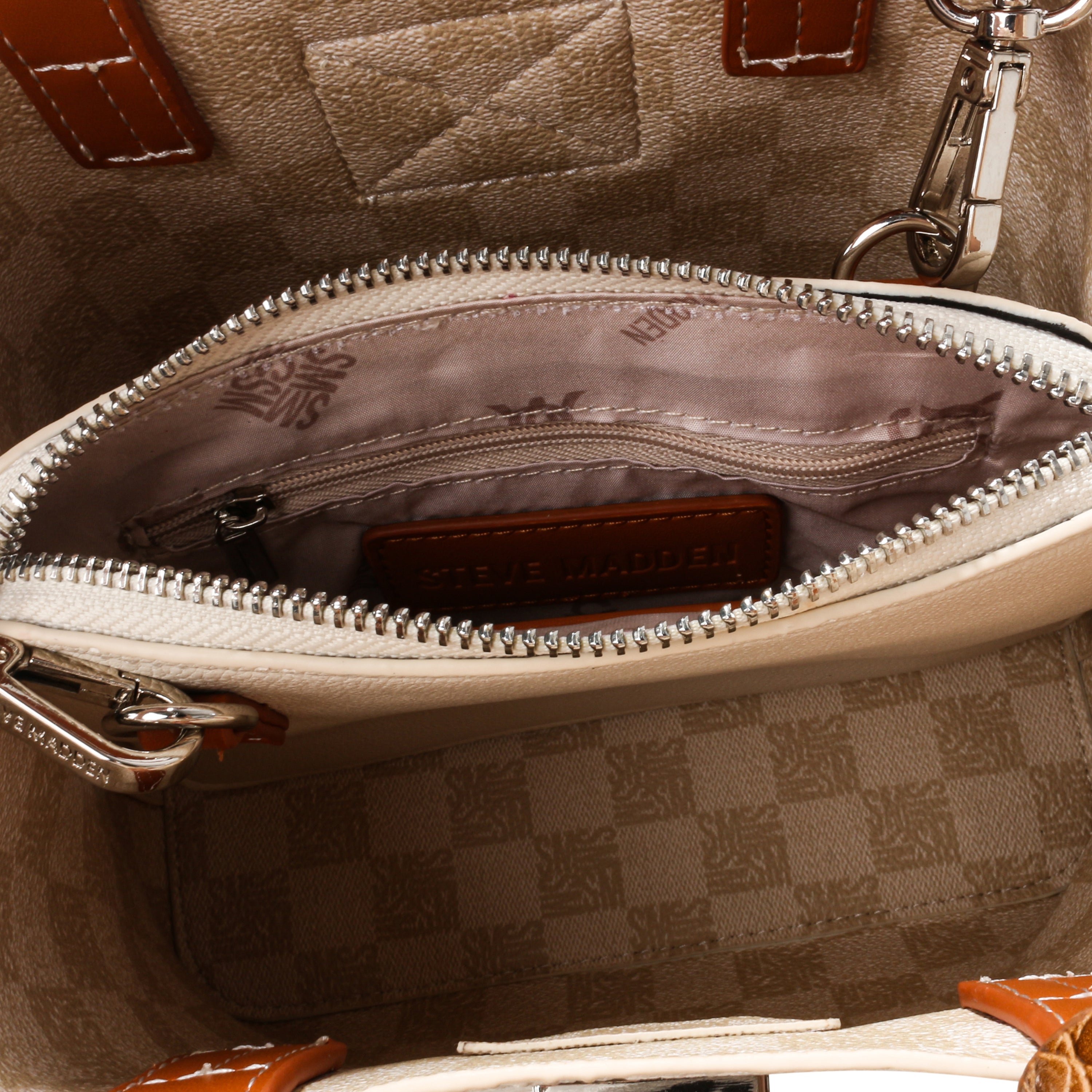 Buy Sanibel Bone Satchel Bag Online in UAE | Steve Madden – Steve ...